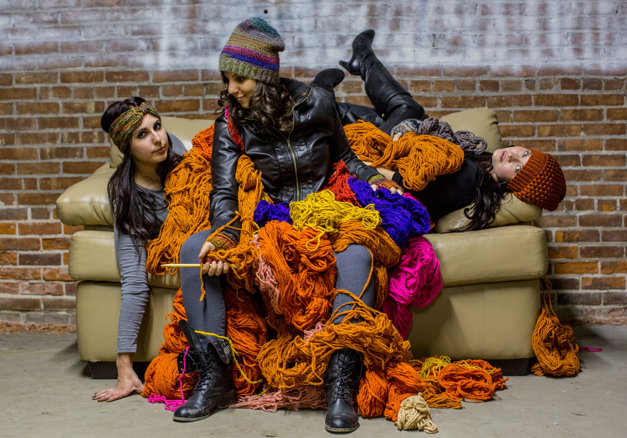 Jillian Nowak, Carlene Derkovitz, and Heather Nowak: A Knitted Kinship ...